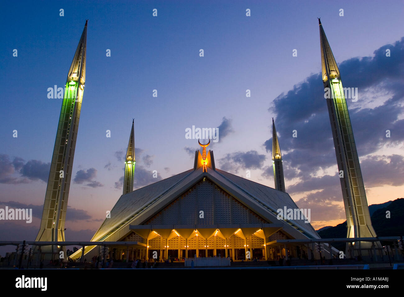 Faisal Mosque, Islamabad, Pakistan Stock Photo - Alamy