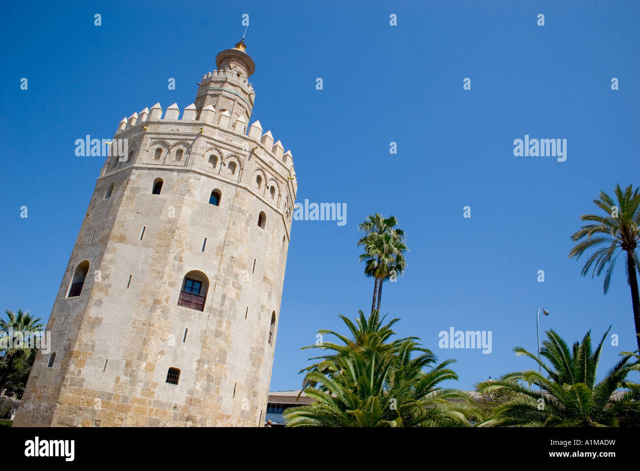 The Golden Tower Torre del Oro Seville Spain Stock Photo - Alamy