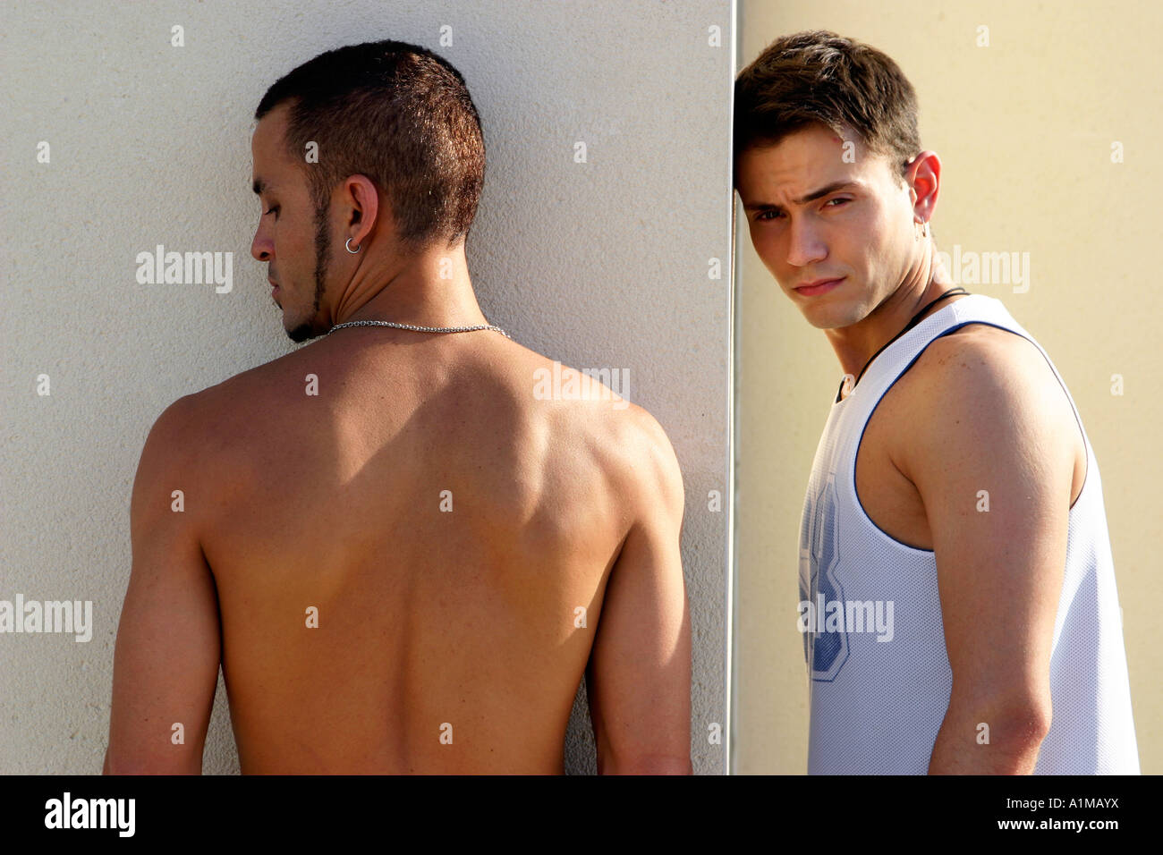 Two Gay Men Back View Stock Photos & Two Gay Men Back View Stock Images ...