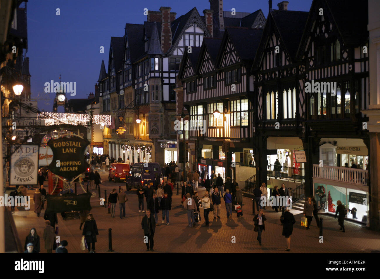 Godstall lane chester hi-res stock photography and images - Alamy