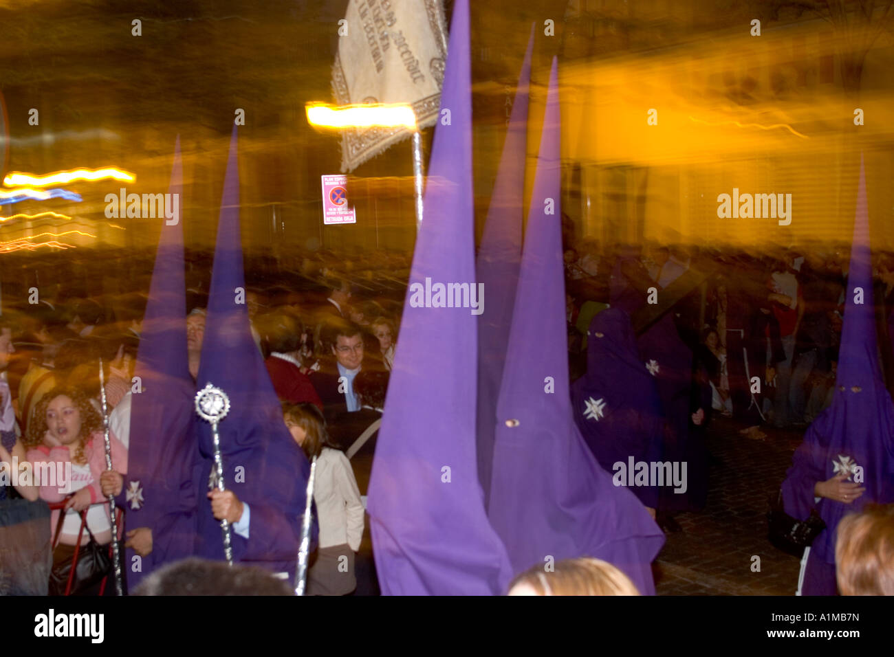 Holy Week Semana Santa in Seville Spain Stock Photo - Alamy