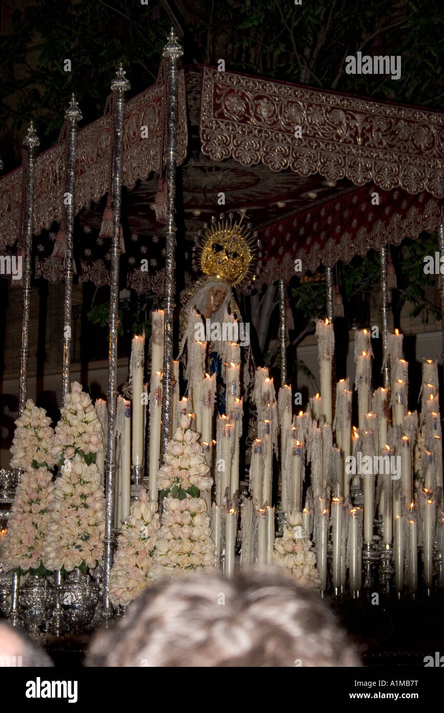 Holy Week Semana Santa in Seville Spain Stock Photo - Alamy