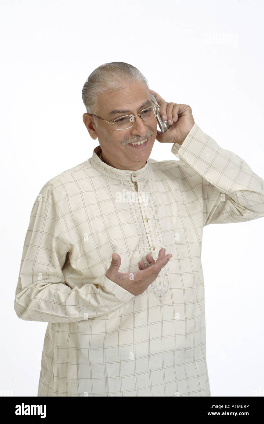 Happy senior businessmen talking on hi-res stock photography and images ...