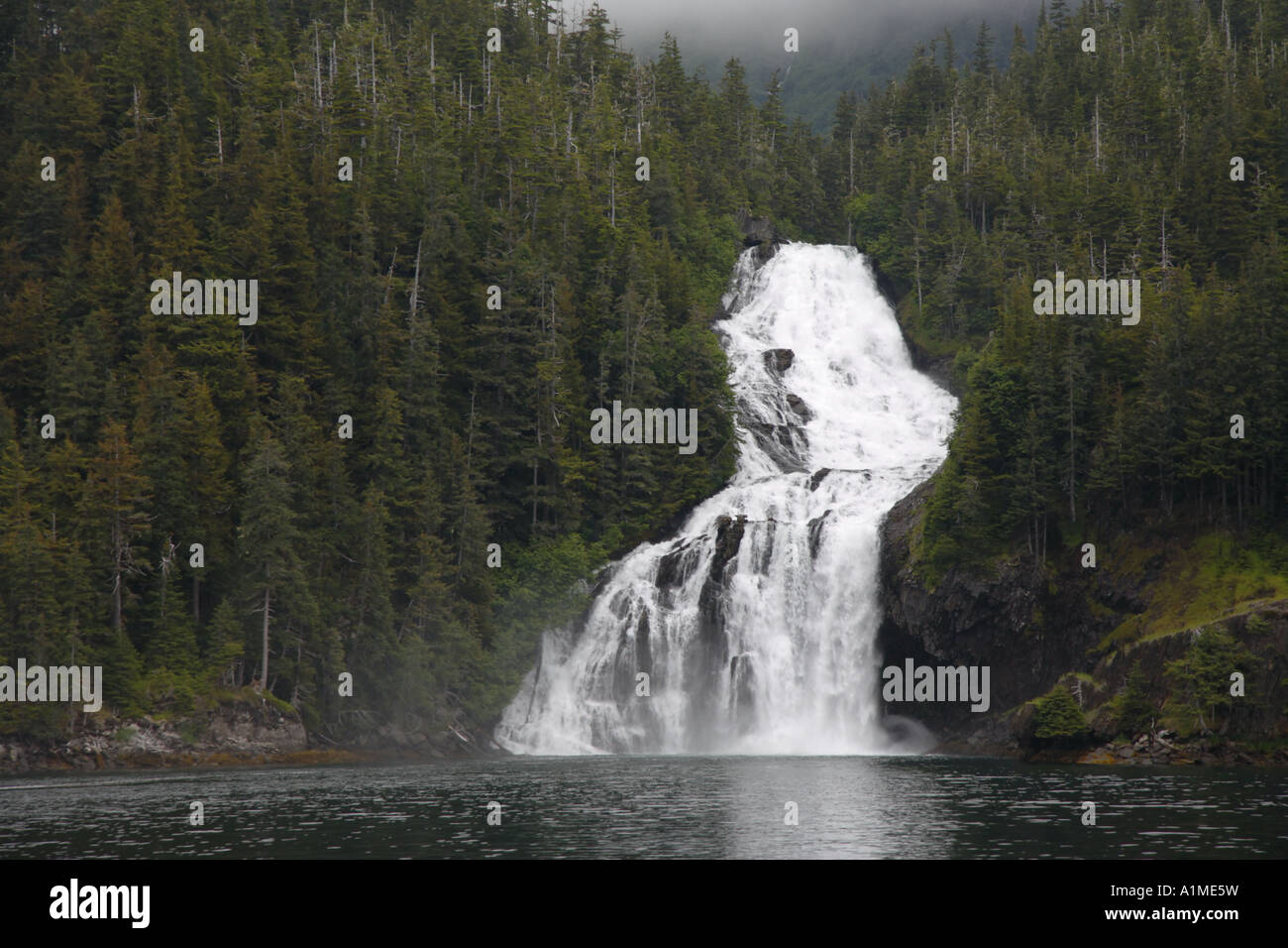 Cascade Falls Cascade Bay Prince William Sound Chugach National Forest ...