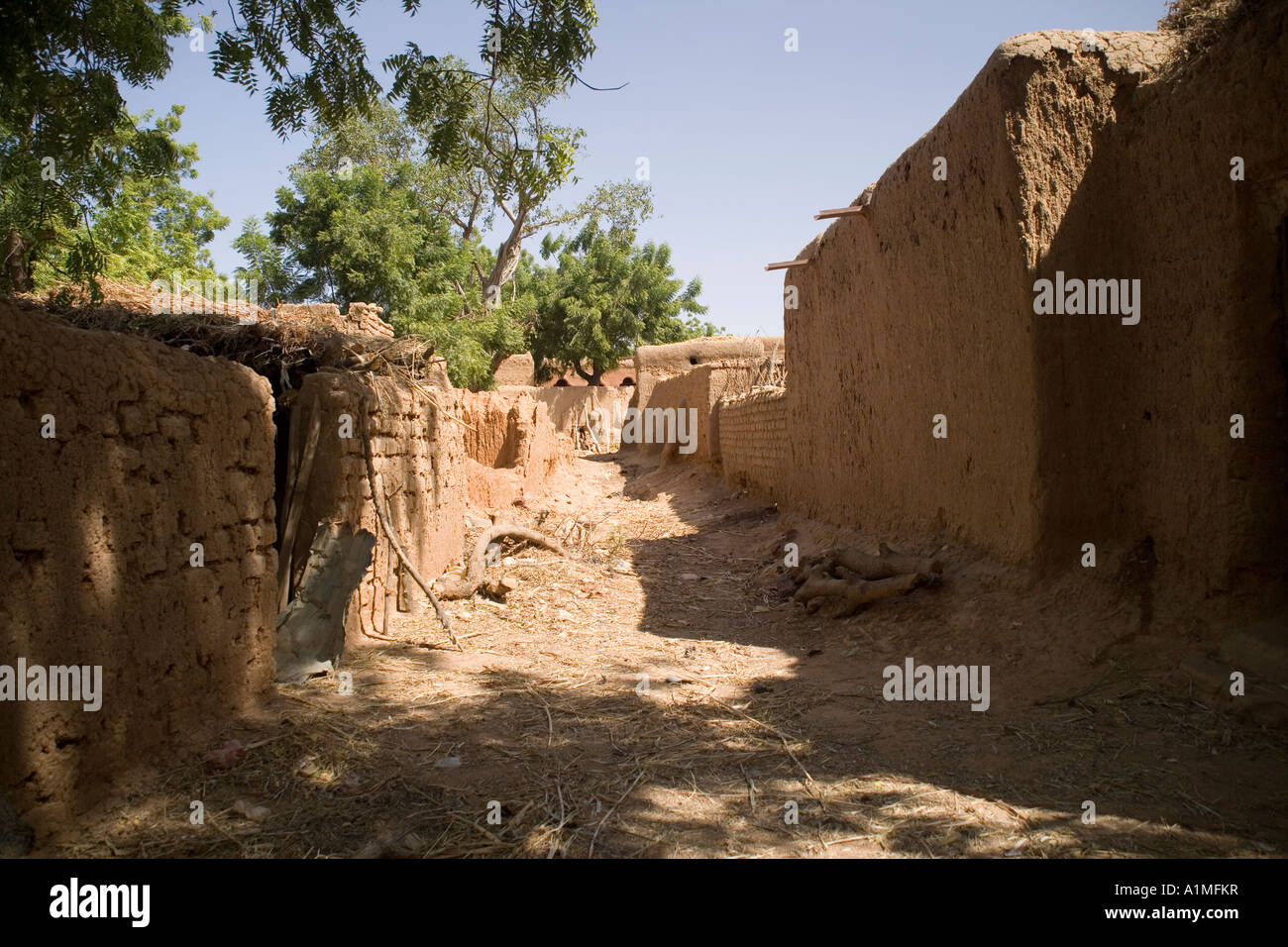 the town of Segoukoro the old Segou,Mali, West Africa Stock Photo - Alamy