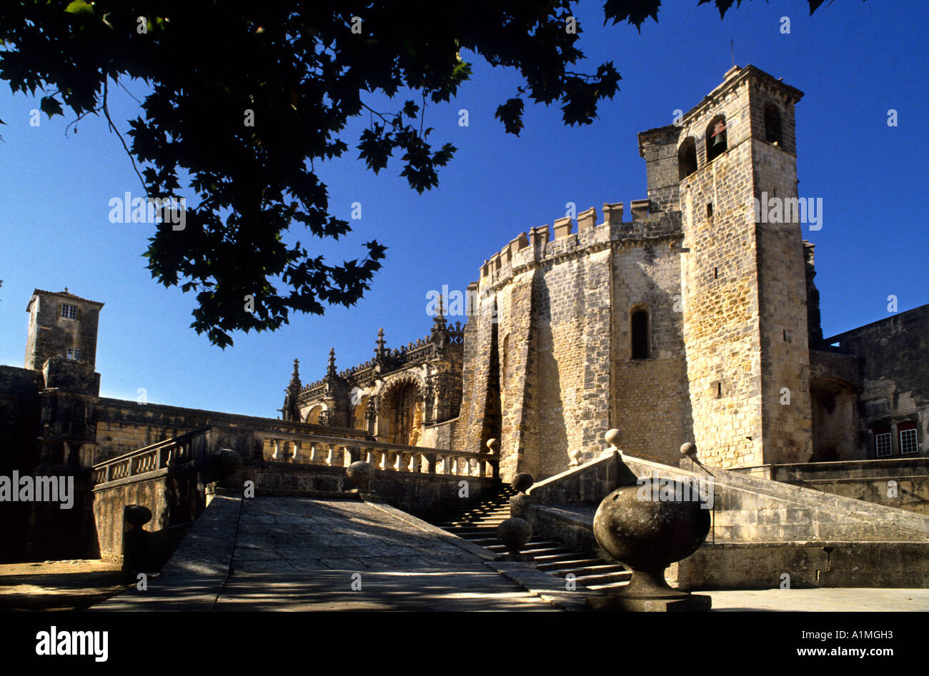Tomar Portugal The Templar castle and the Convent of the Knights of ...