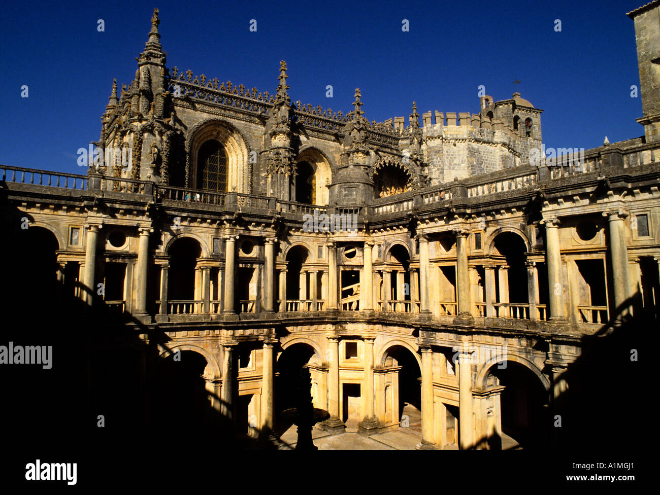 Tomar Portugal The Templar castle and the Convent of the Knights of ...