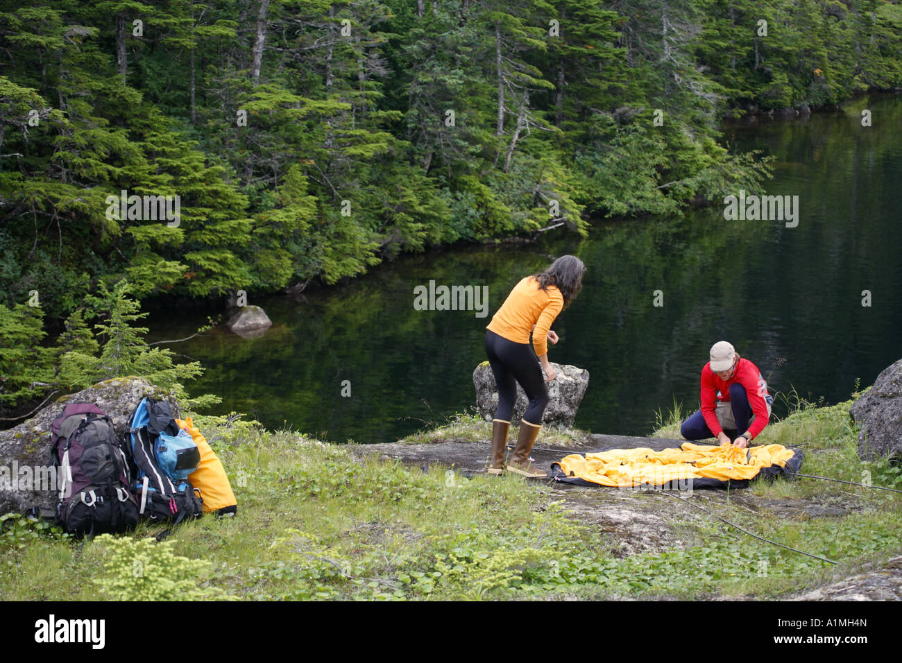 Camping on Culross Island Prince William Sound Chugach National Forest ...