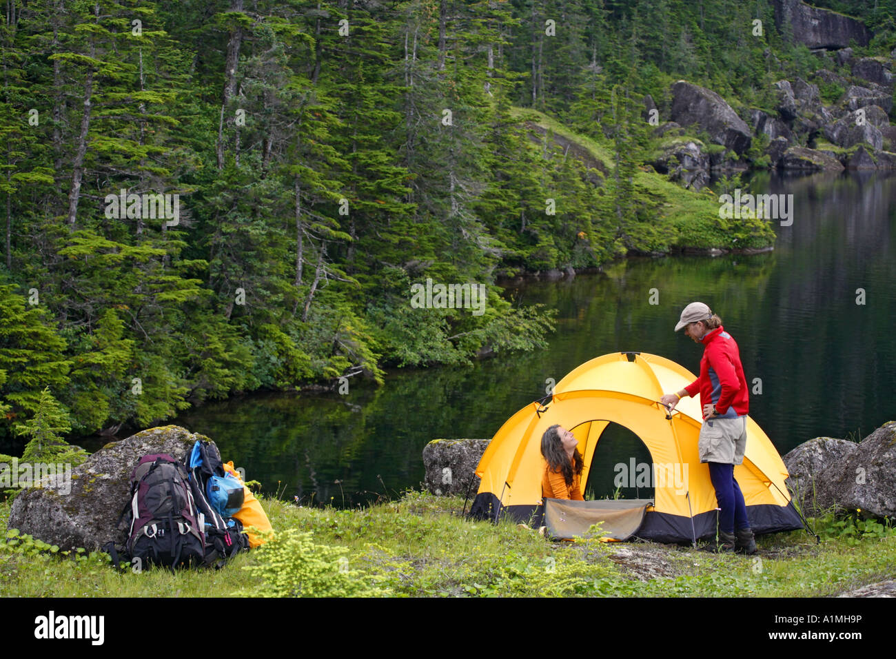 Camping on Culross Island Prince William Sound Chugach National Forest ...