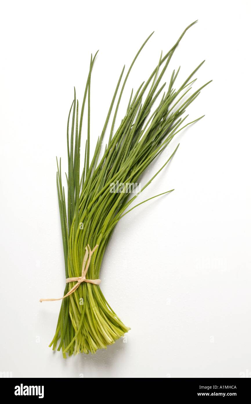 A bunch of chives Stock Photo - Alamy