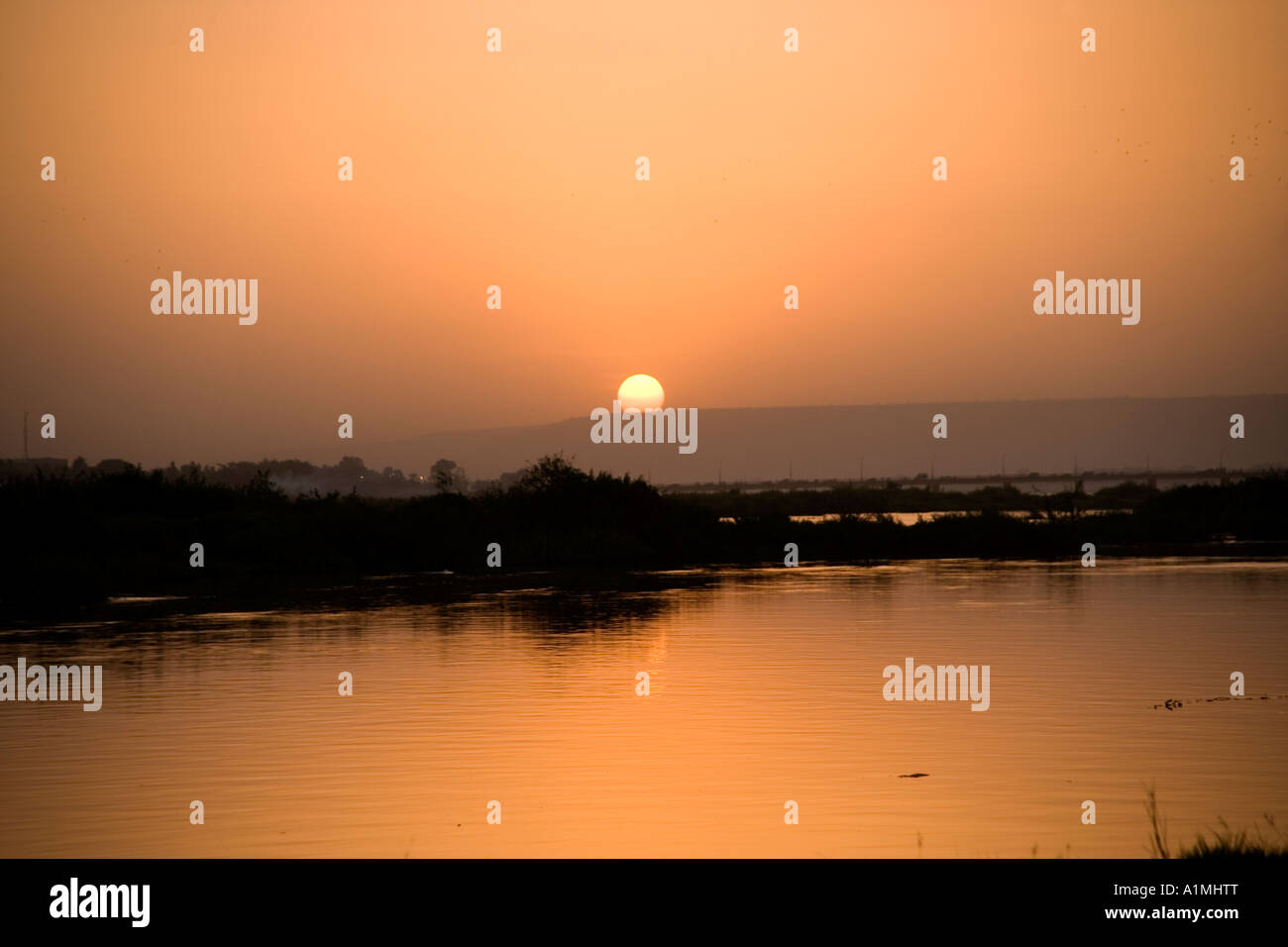 Niger river bamako sunset hi-res stock photography and images - Alamy