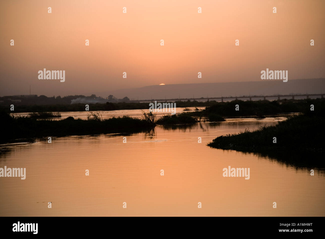 Niger river bamako sunset hi-res stock photography and images - Alamy