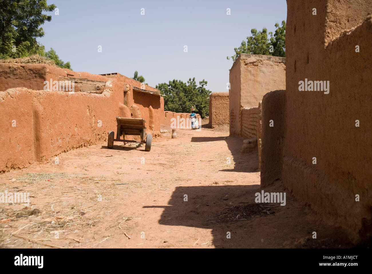 The town of Segoukoro the old Segou,Mali, West Africa Stock Photo - Alamy