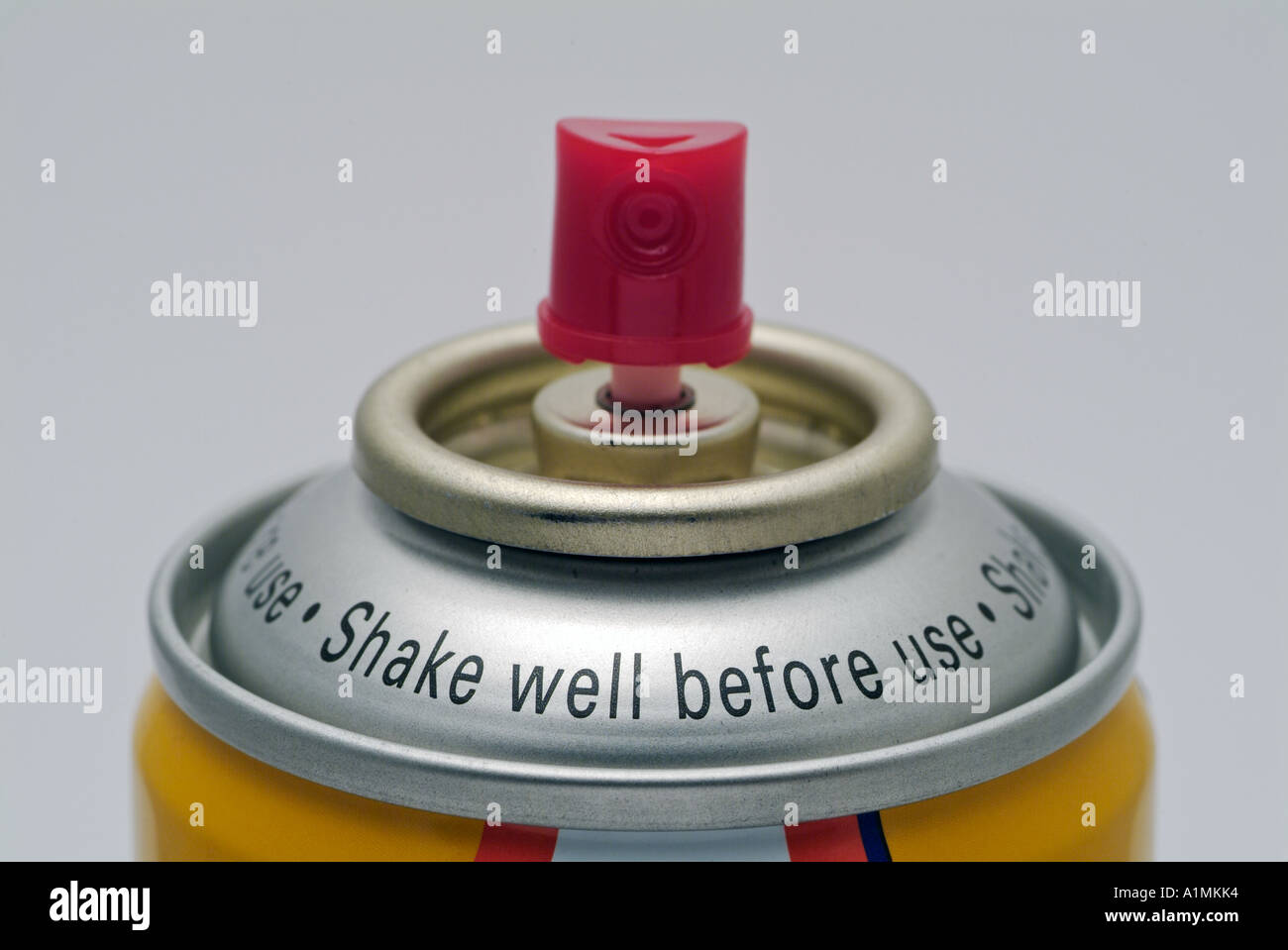 Top of an Aerosol Spray Can Stock Photo - Alamy