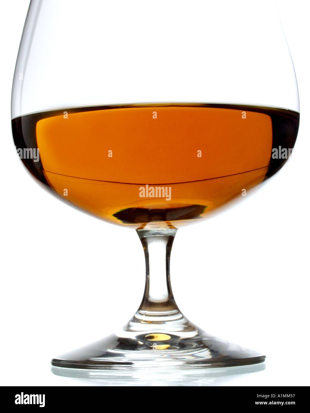 Cognac in glass 4 Stock Photo - Alamy