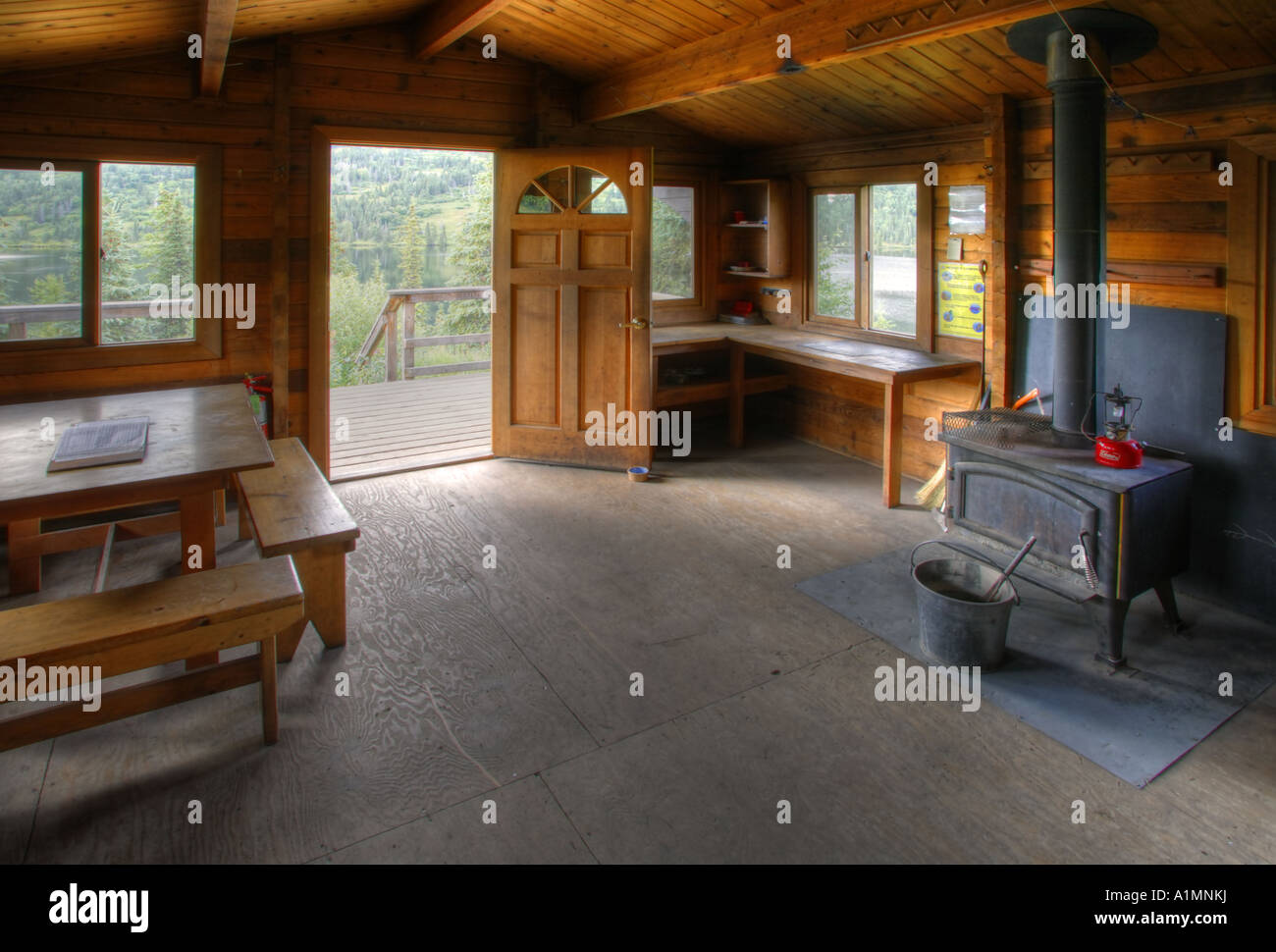 Juneau Lake Cabin Juneau Lake Resurrection Pass Trail Kenai Peninsula ...