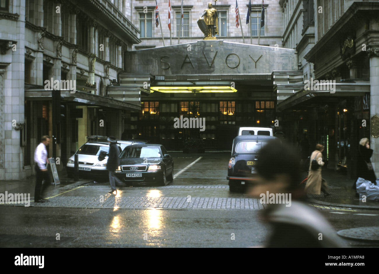 The Savoy on London s Strand Stock Photo - Alamy