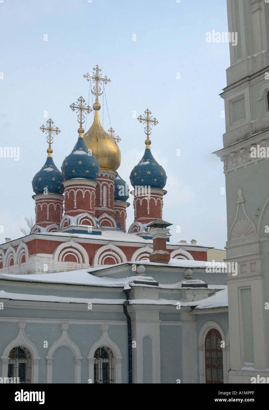 The Church of Saint George on Ulitsa Varvarka in Moscow Stock Photo - Alamy