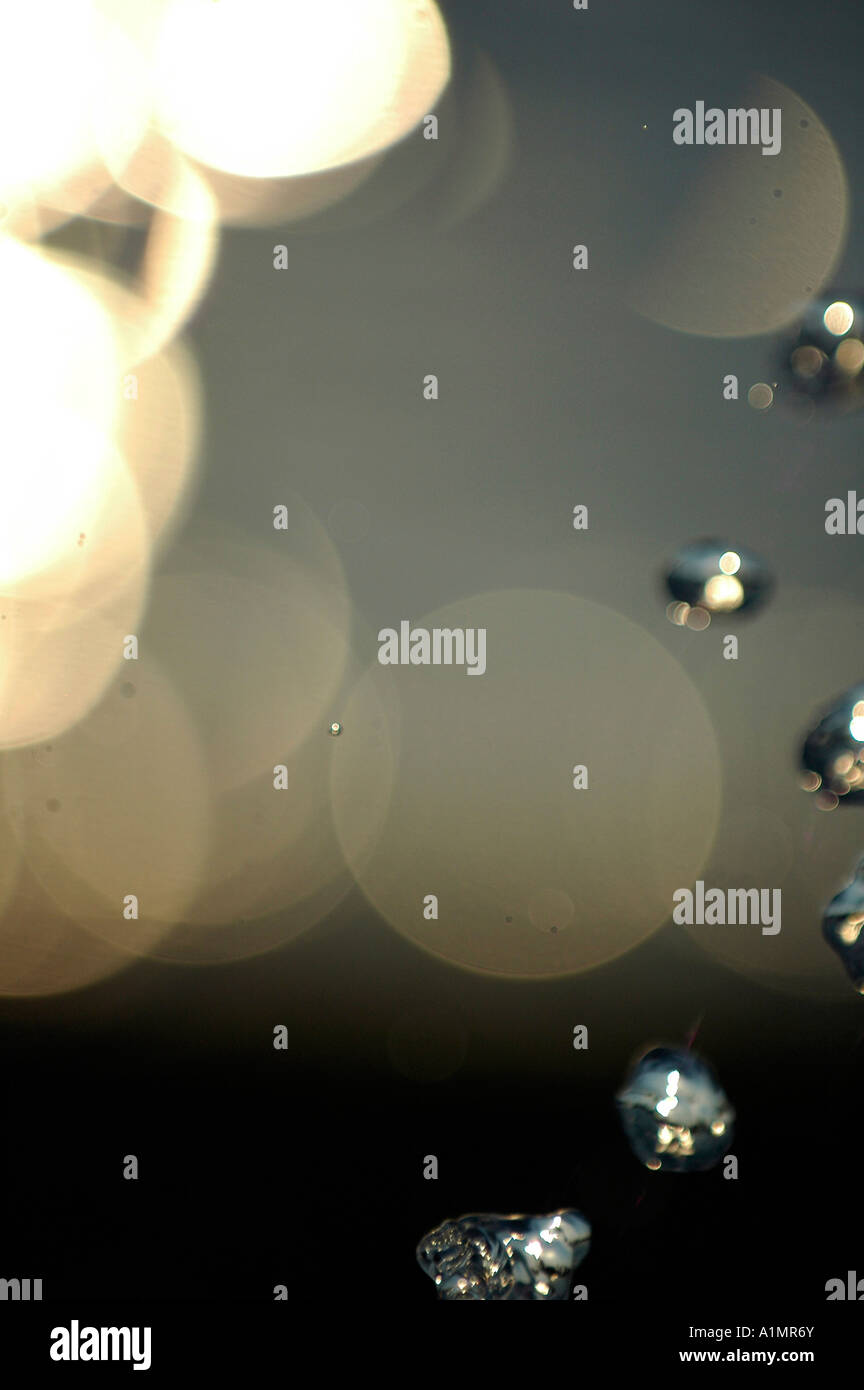 Water liquid h20 water drops circle hi-res stock photography and images ...