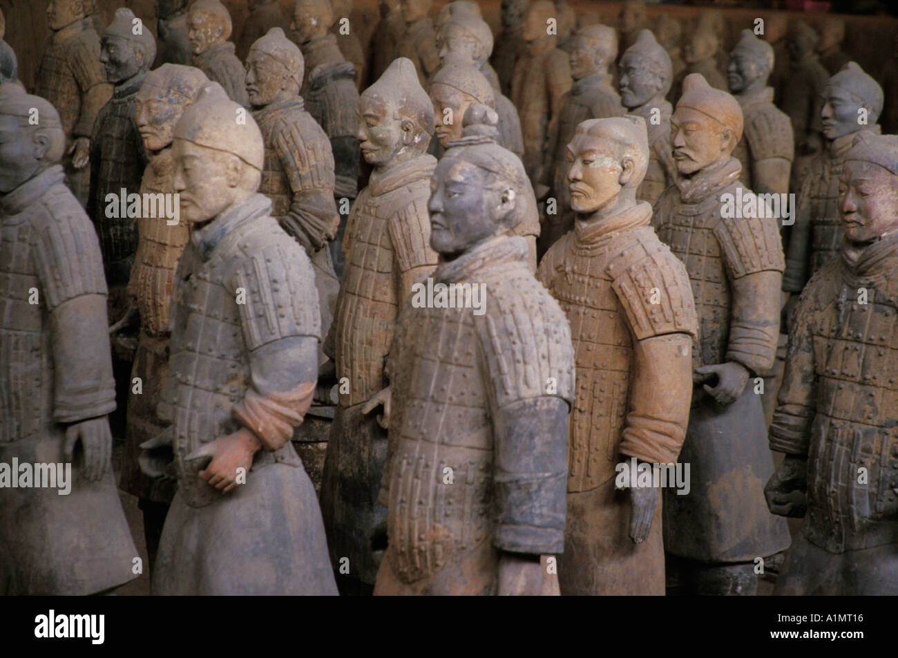 Terra Cotta warriors in Emperor Qin Shihuangdi s Tomb Xian Shaanxi ...