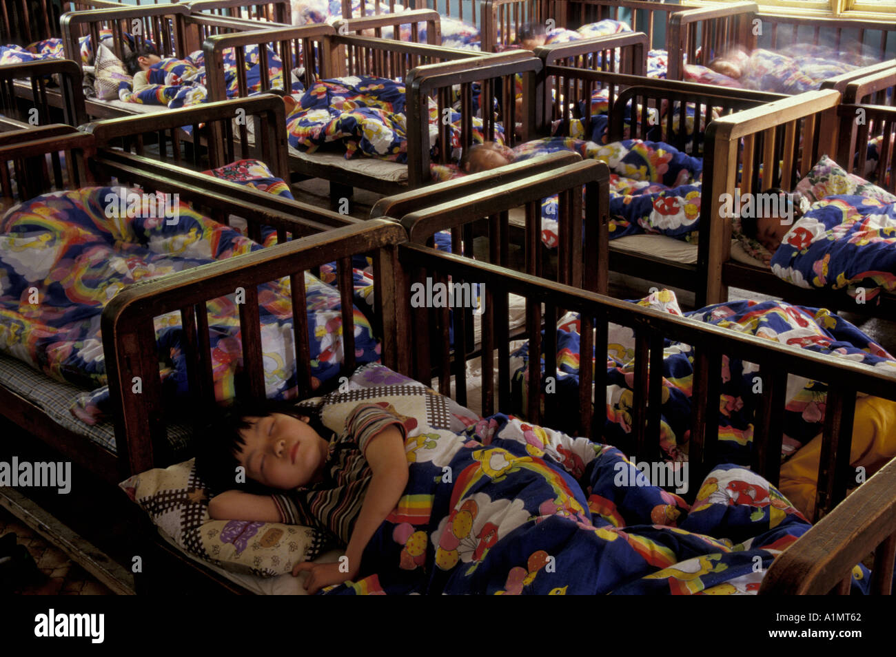 Children taking a nap at school hi-res stock photography and images - Alamy