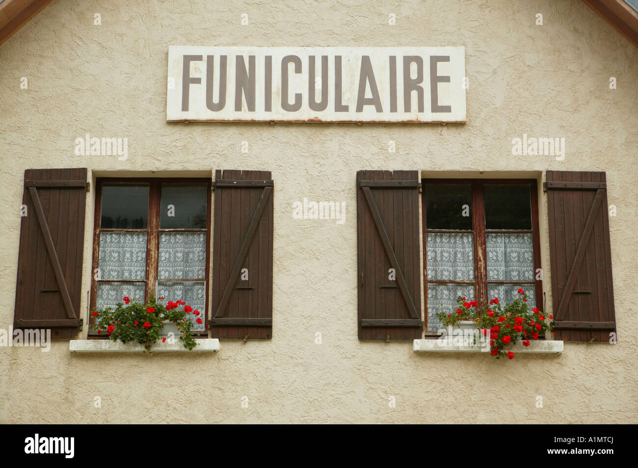 Funiculaire railway station hi-res stock photography and images - Alamy