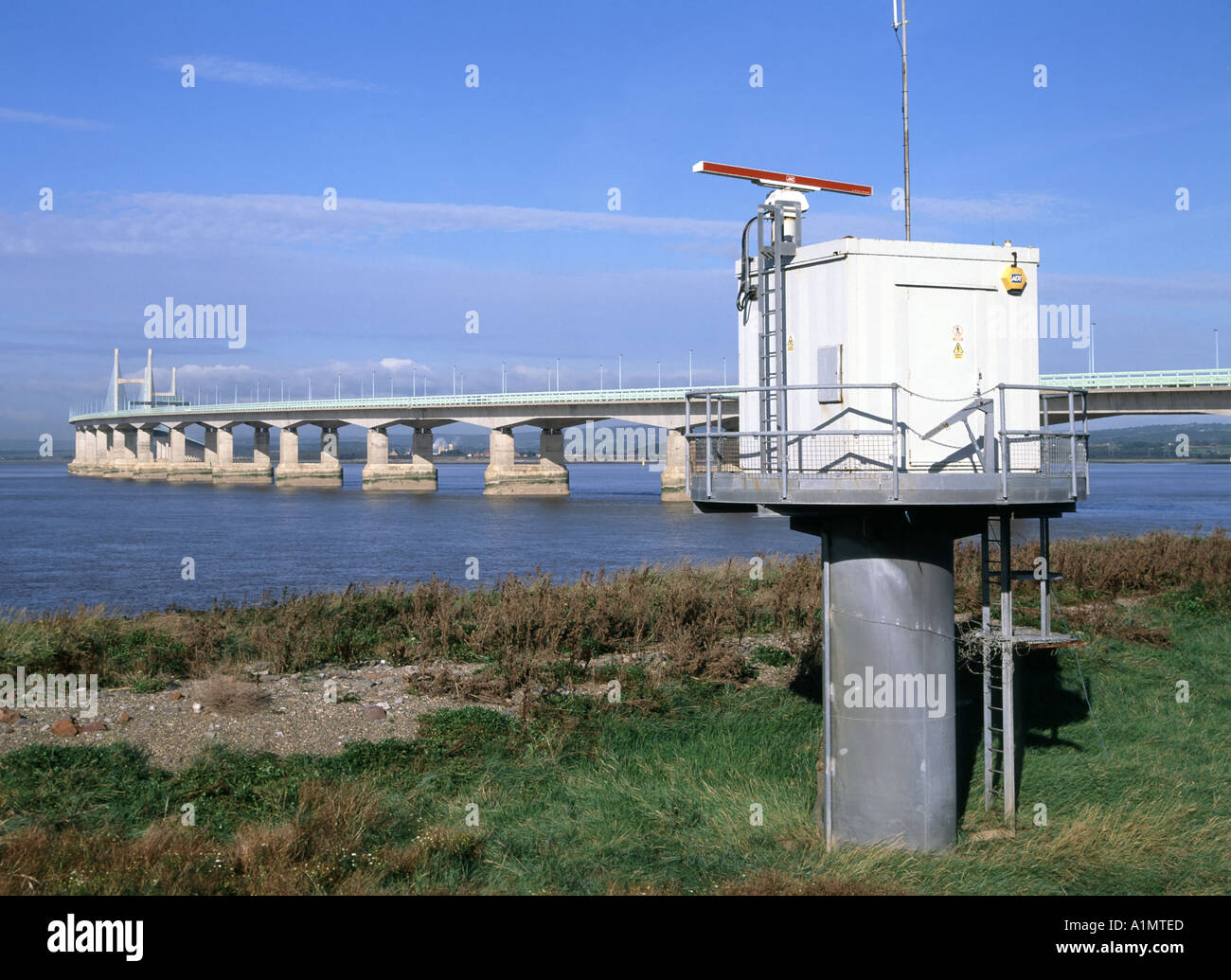 Second Severn Crossing M4 motorway bridge over River Severn major UK ...
