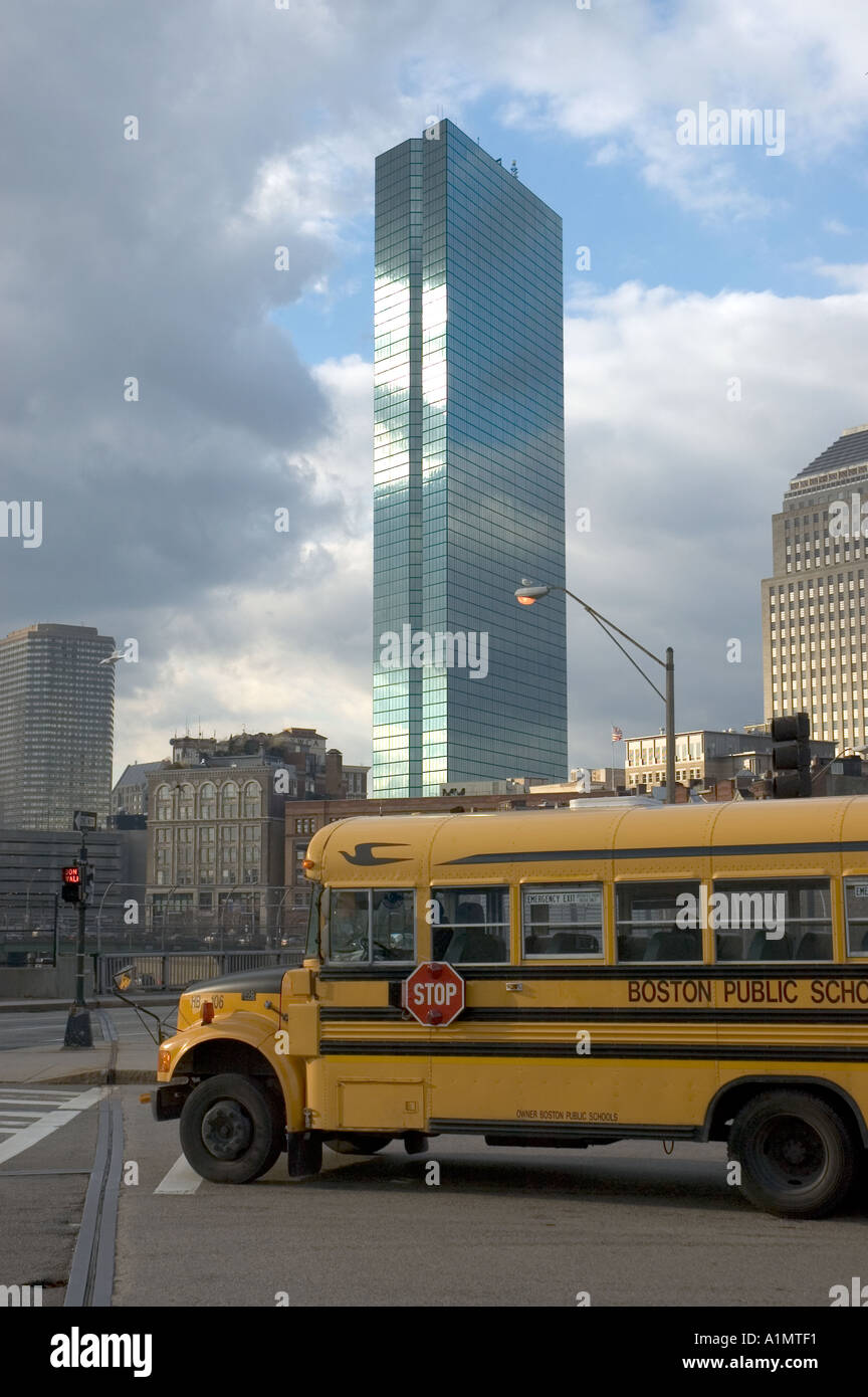 Boston school bus hi-res stock photography and images - Alamy