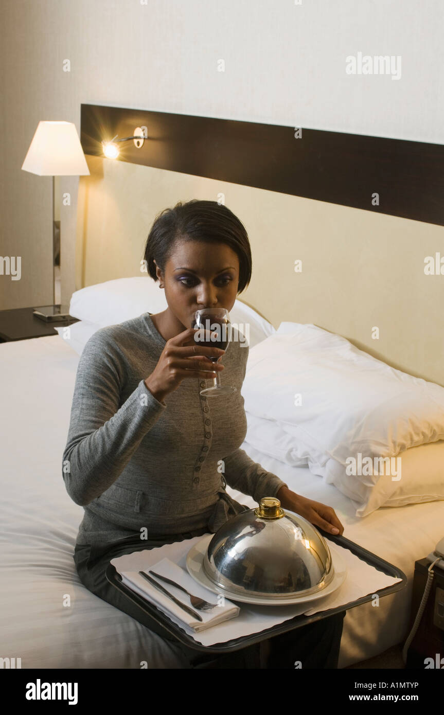 African hotel room service food hi-res stock photography and images - Alamy