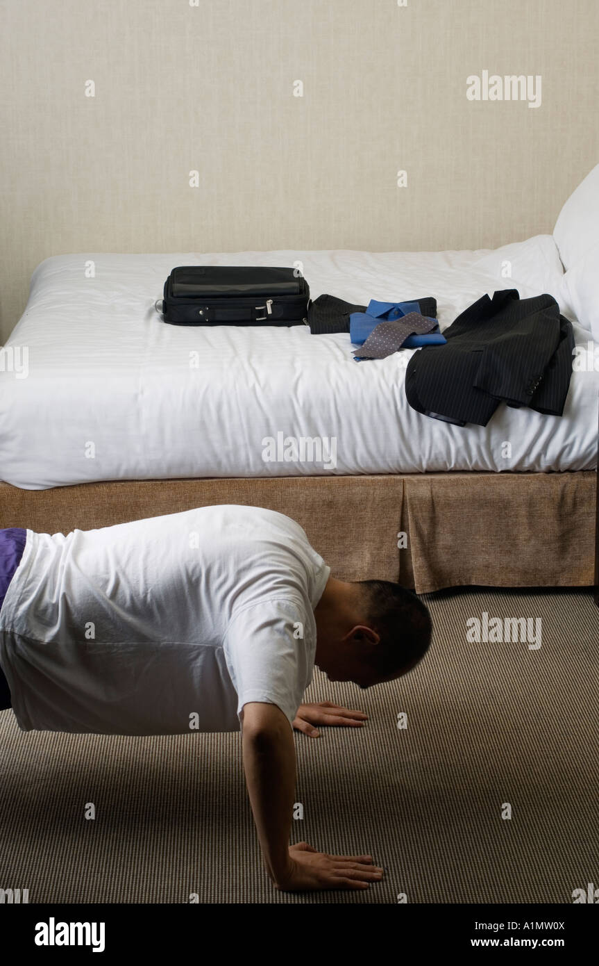 Push ups in bedroom hi-res stock photography and images - Alamy