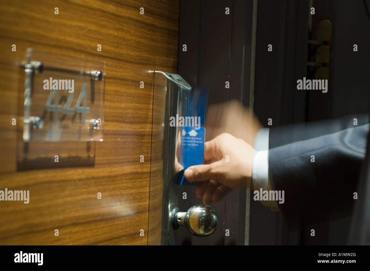Hotel key with room number hi-res stock photography and images - Alamy