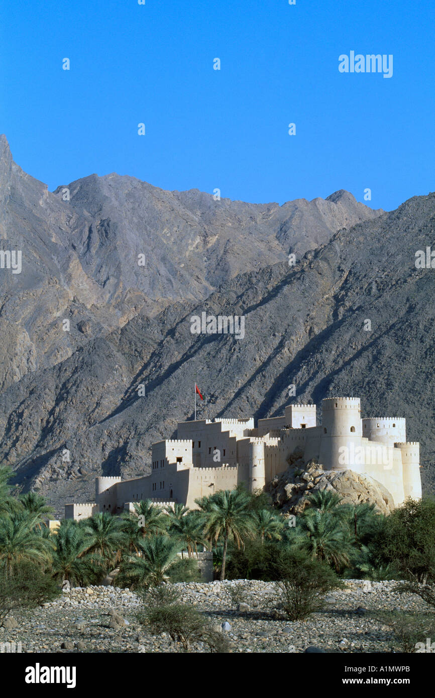 Castle Nakhl Oman Stock Photo - Alamy