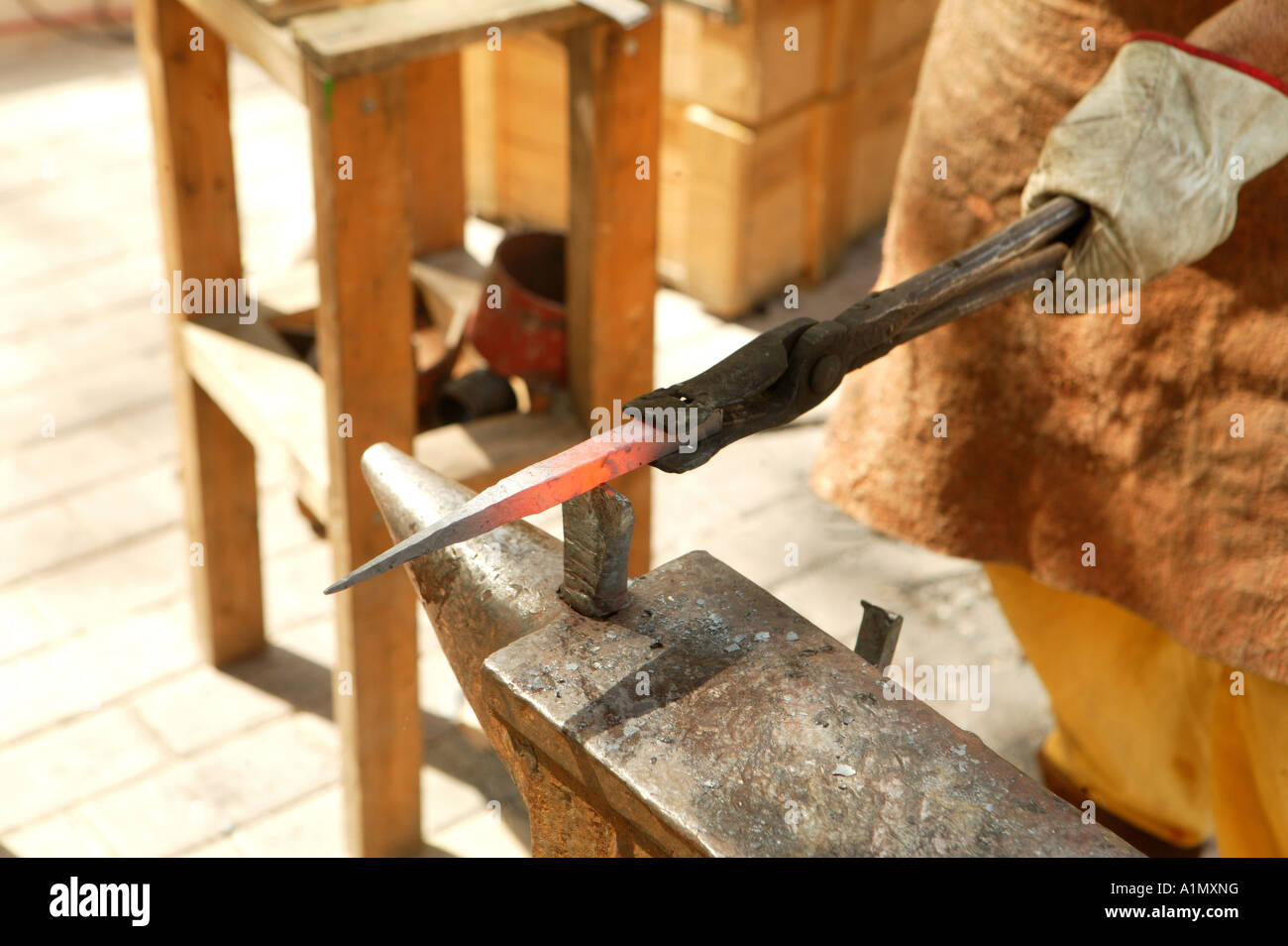iron metalwork, work Stock Photo - Alamy