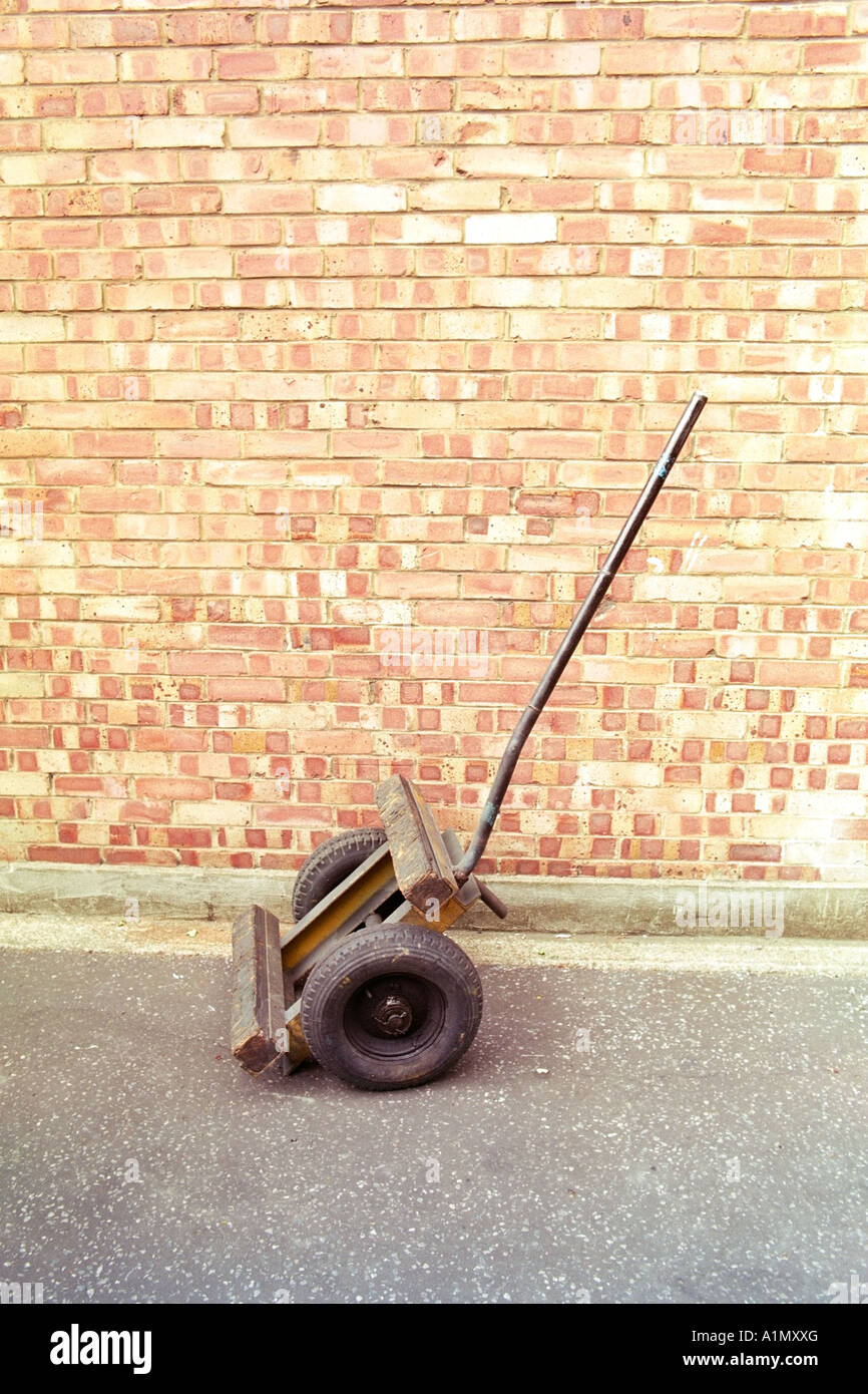 Vintage sack barrow Stock Photo - Alamy