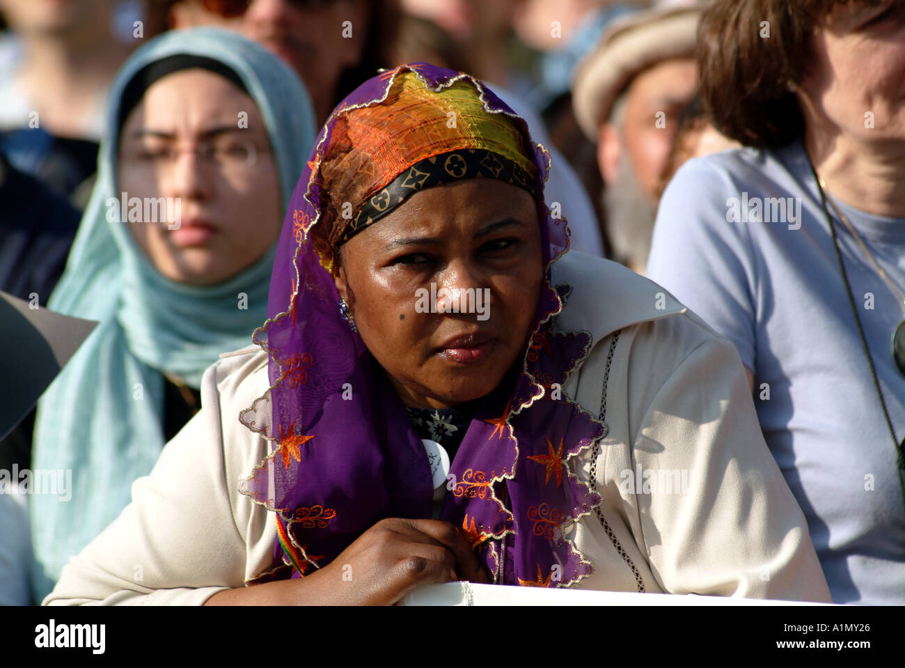 BLACK BRITISH MUSLIM WOMAN Stock Photo - Alamy