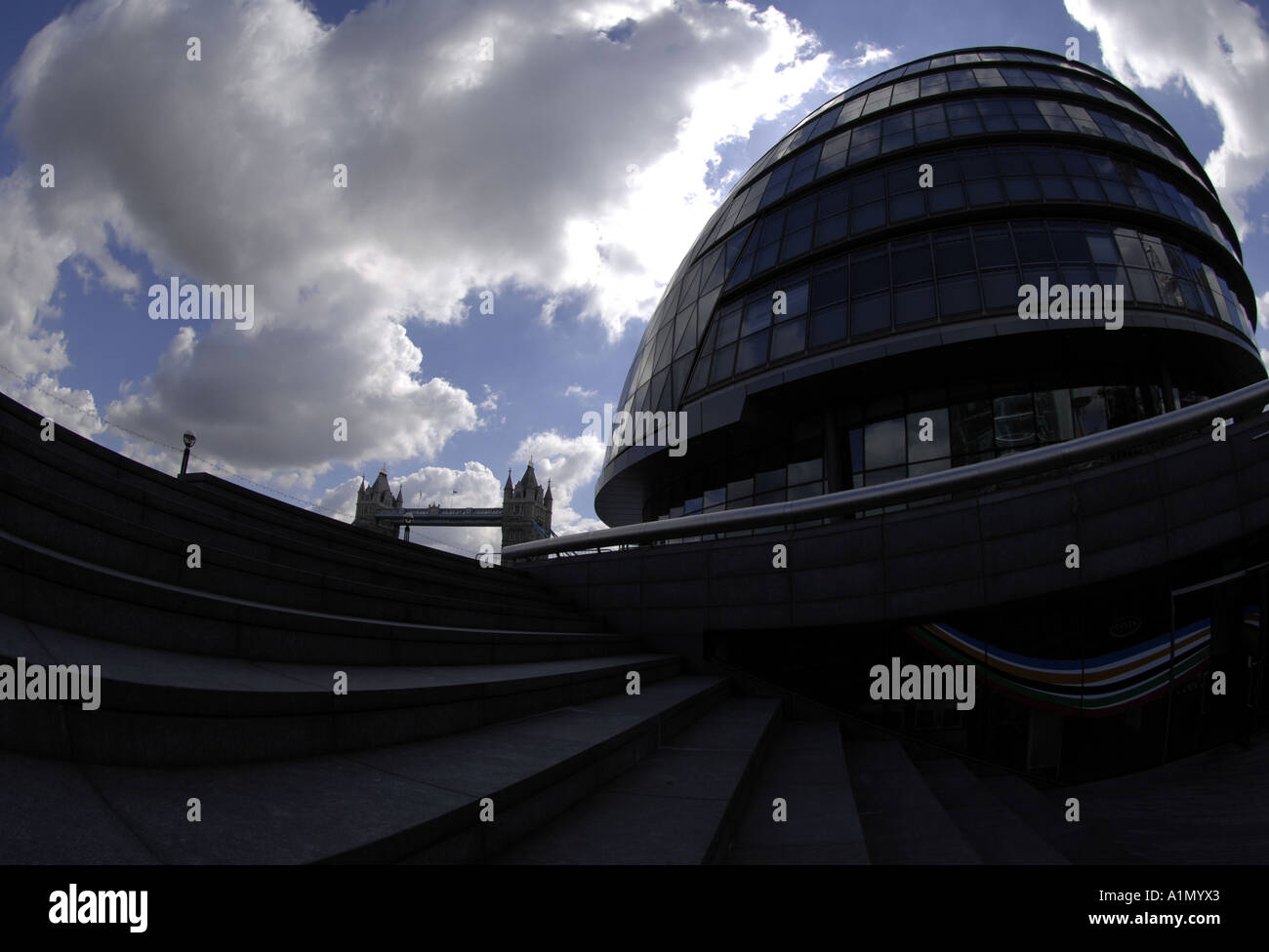 Top of london assembly building hi-res stock photography and images - Alamy