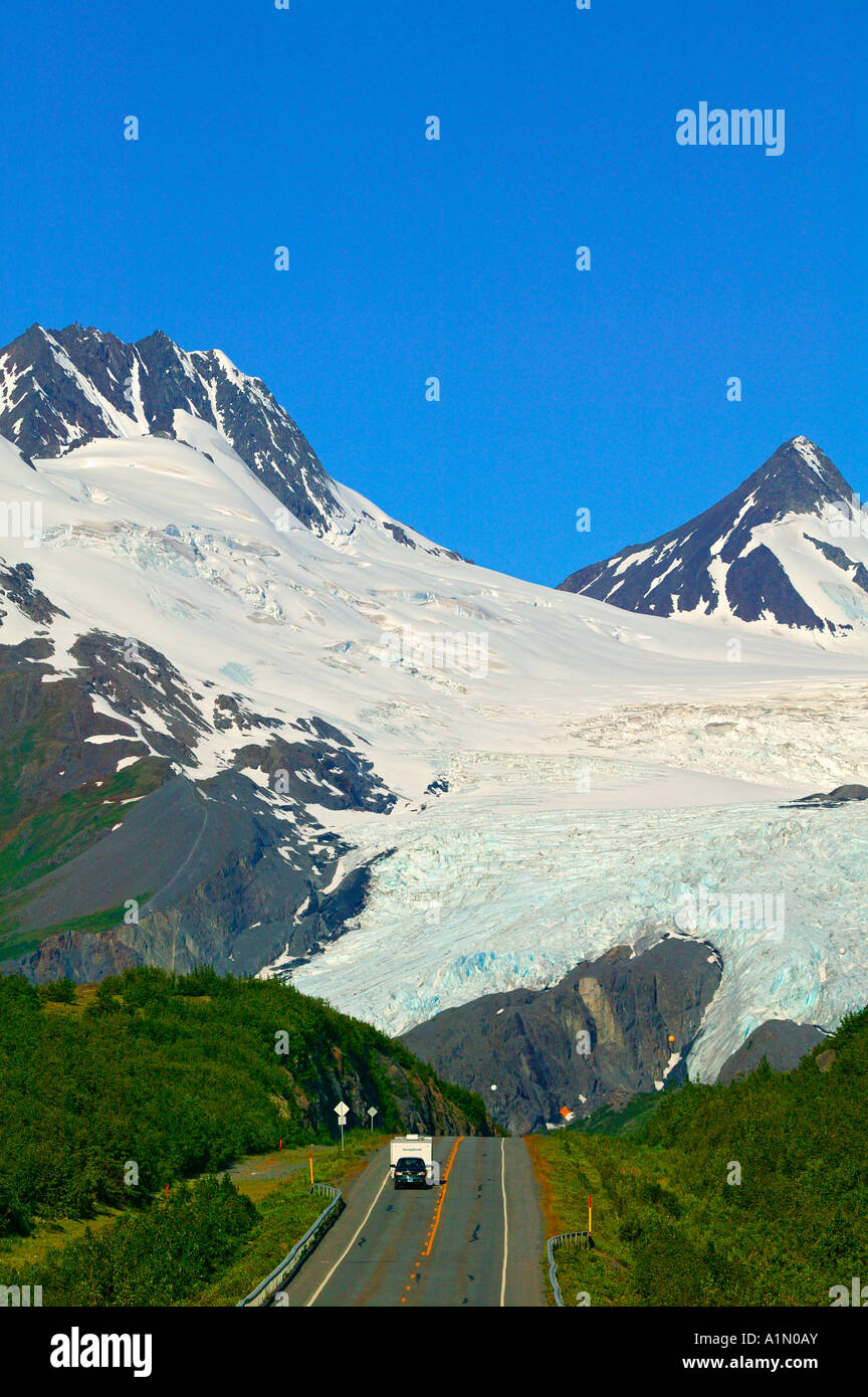 Motorhome on highway through hi-res stock photography and images - Alamy