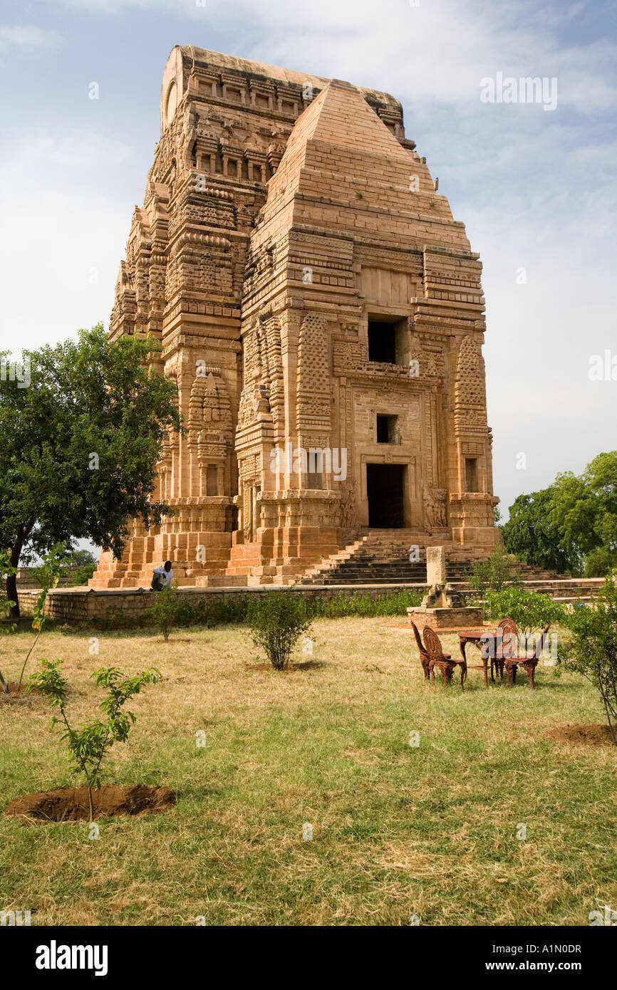 The Teli Ka Mandir Vishnu Hindu Temple in the grounds of Man Mandir Palace in Gwalior in Central ...