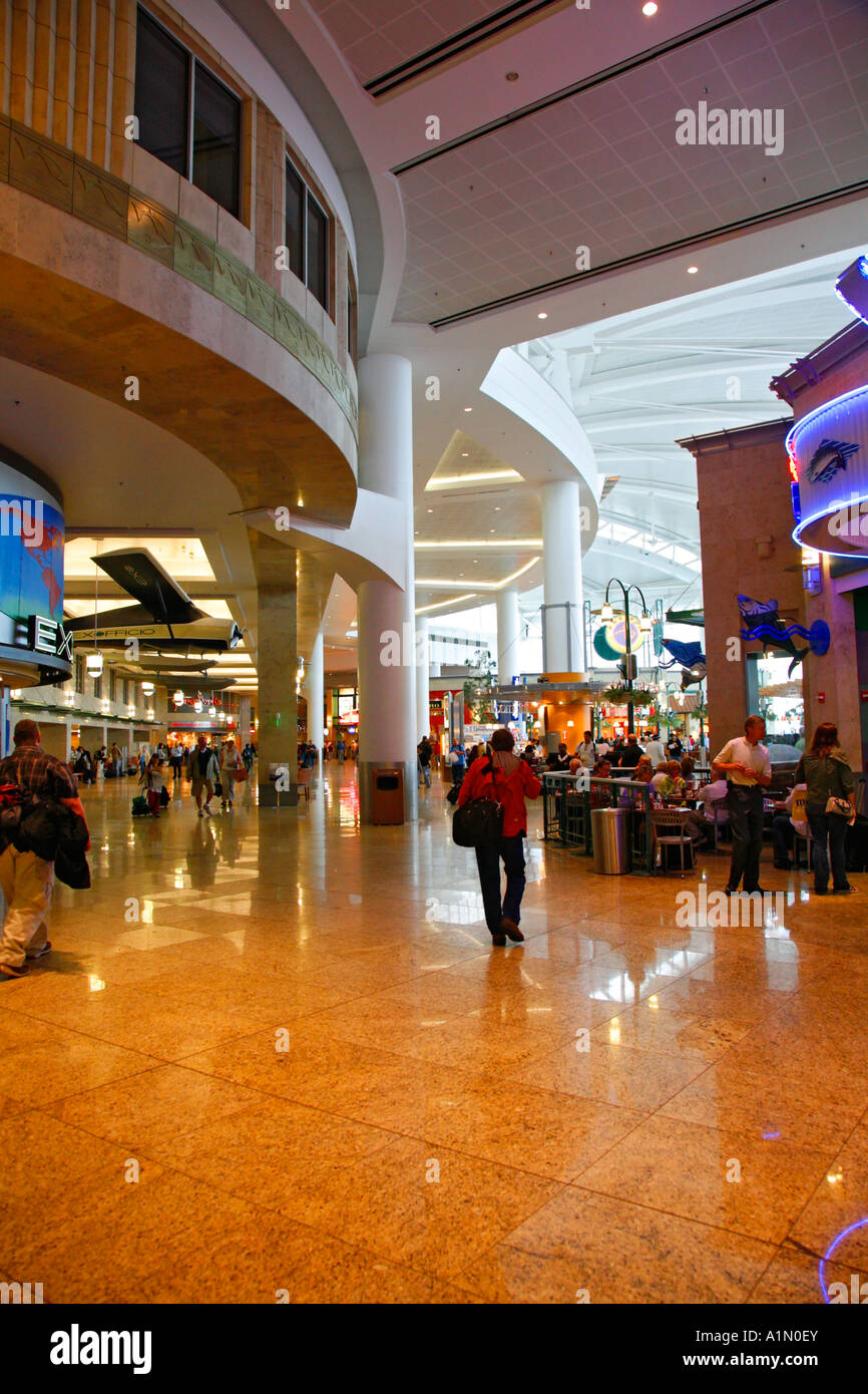 Inside Seattle Tacoma Airport Stock Photo - Alamy