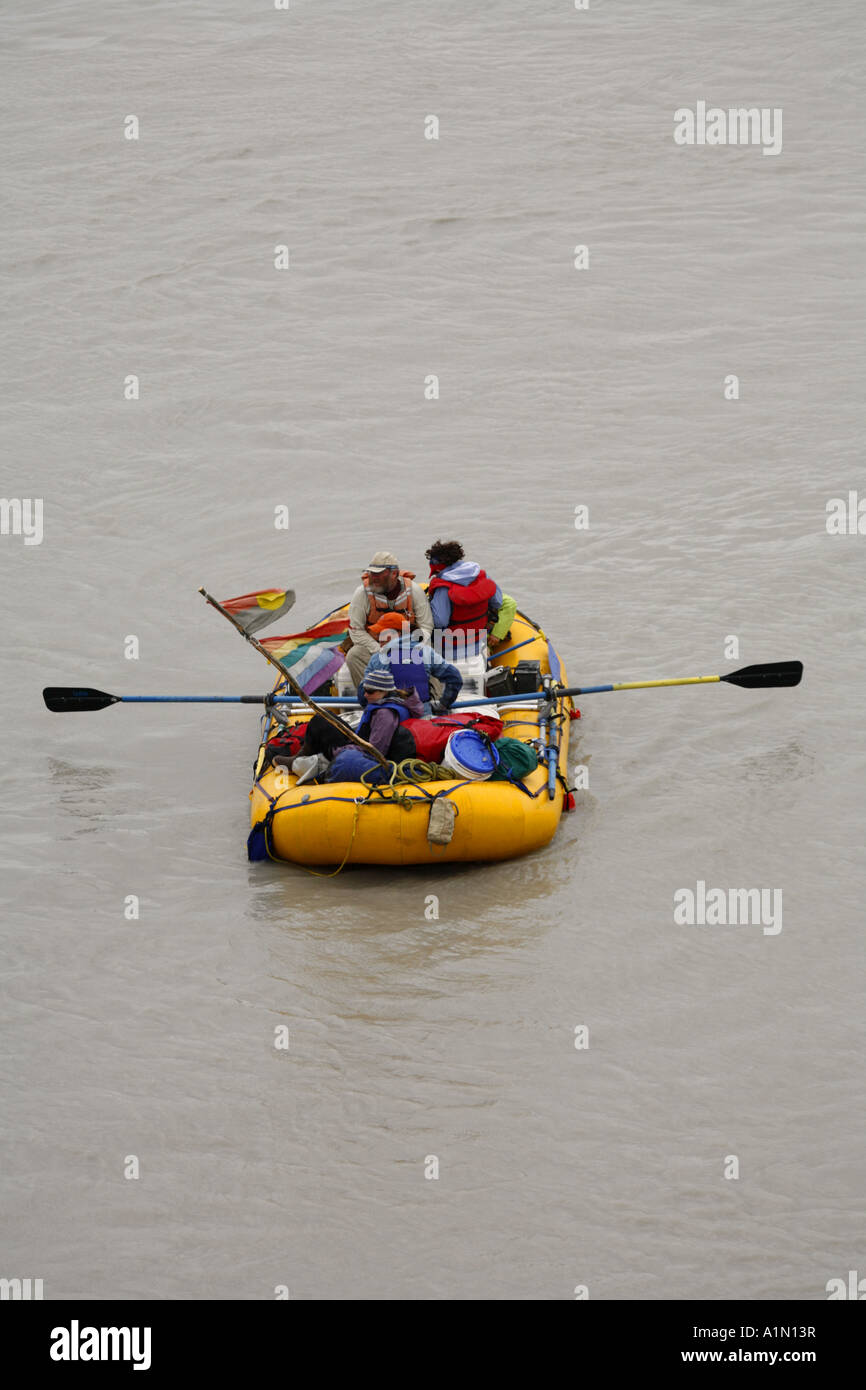 Rafting the Copper River Cordova Chugach National Forest Alaska Stock ...