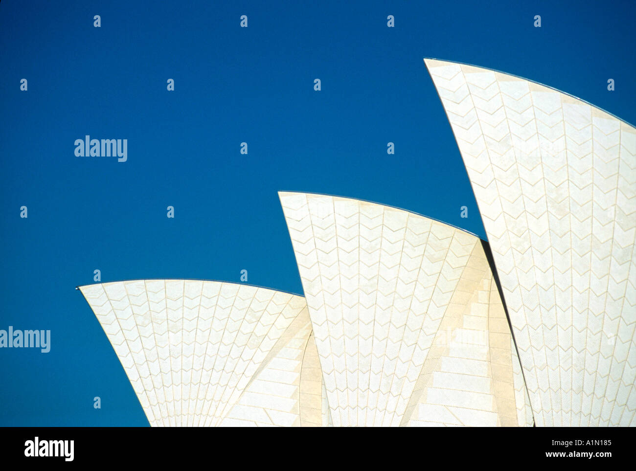 Three shells of the Sydney Opera House in Sydney Australia Stock Photo ...