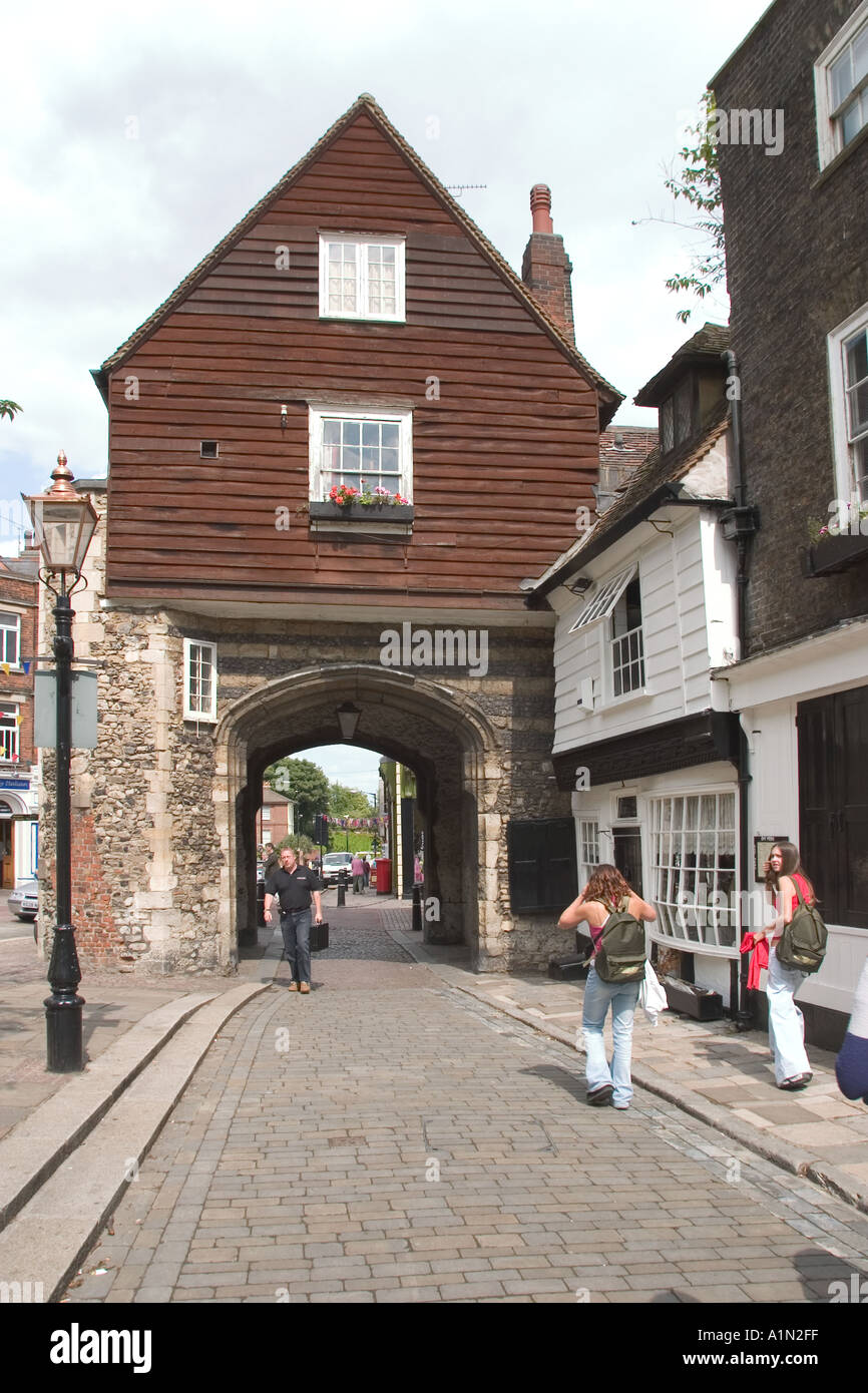 Jasper's Gate Rochester Kent England UK Stock Photo - Alamy