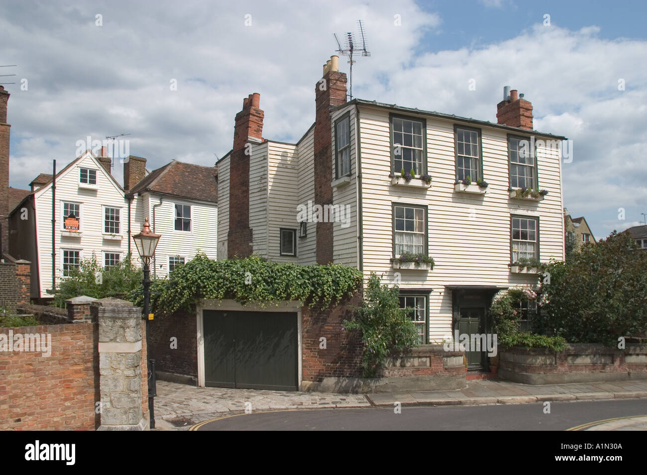 Salisbury Villa Rochester Kent UK Stock Photo - Alamy