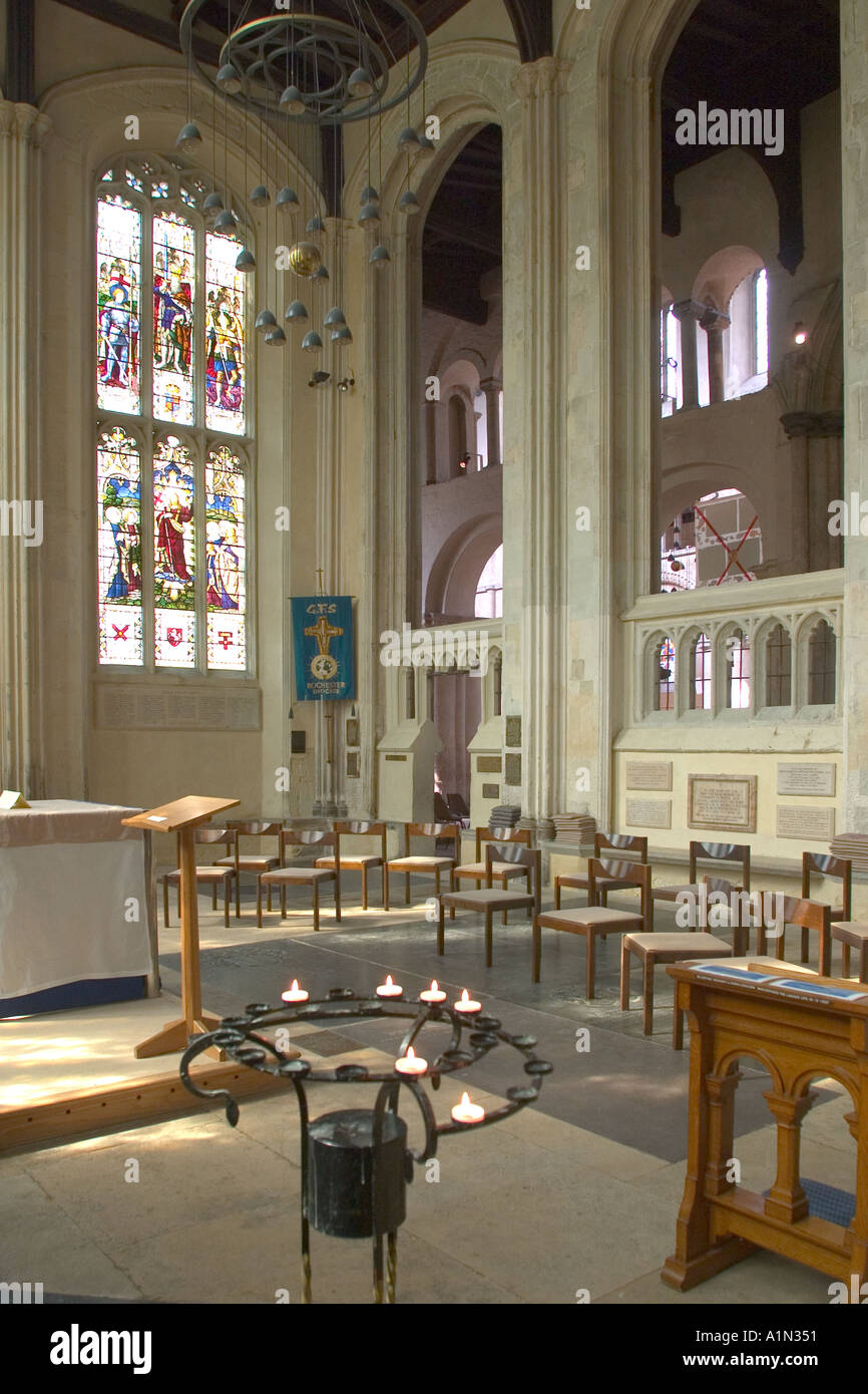 The Lady Chapel Rochester Cathedral Kent UK Stock Photo - Alamy