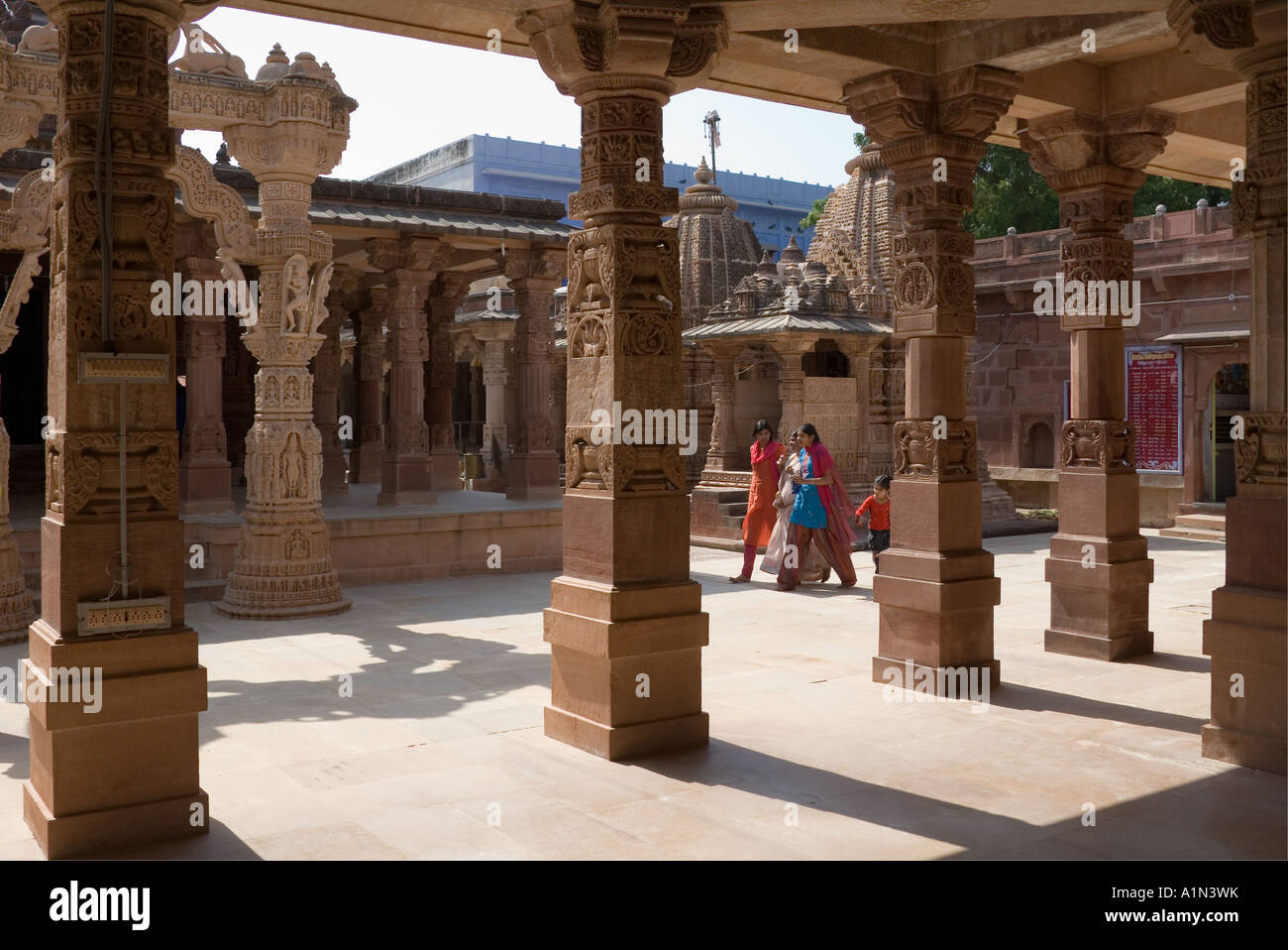 The Mahavira Hindu Temple in the town of Osian near Jodhpur in Western ...