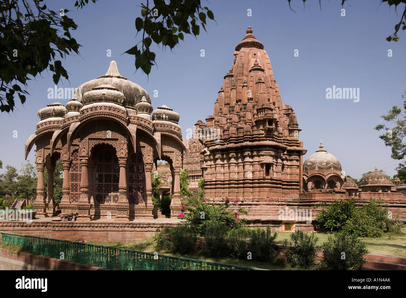Mandore Hindu Temple Complex in the town of Mandore near Jodhpur in ...