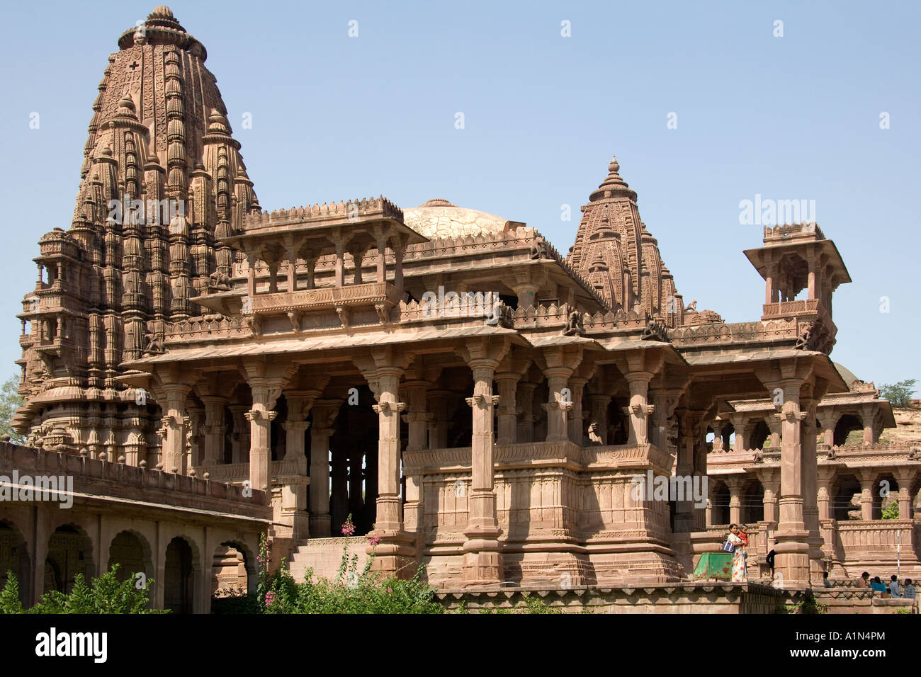 Mandore Hindu Temple Complex in the town of Mandore near Jodhpur in ...