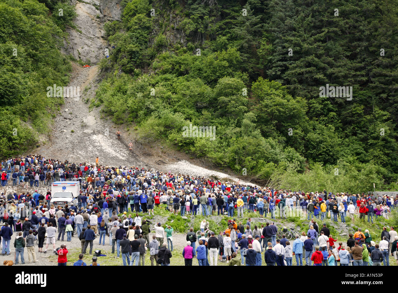 Mt marathon race hi-res stock photography and images - Alamy