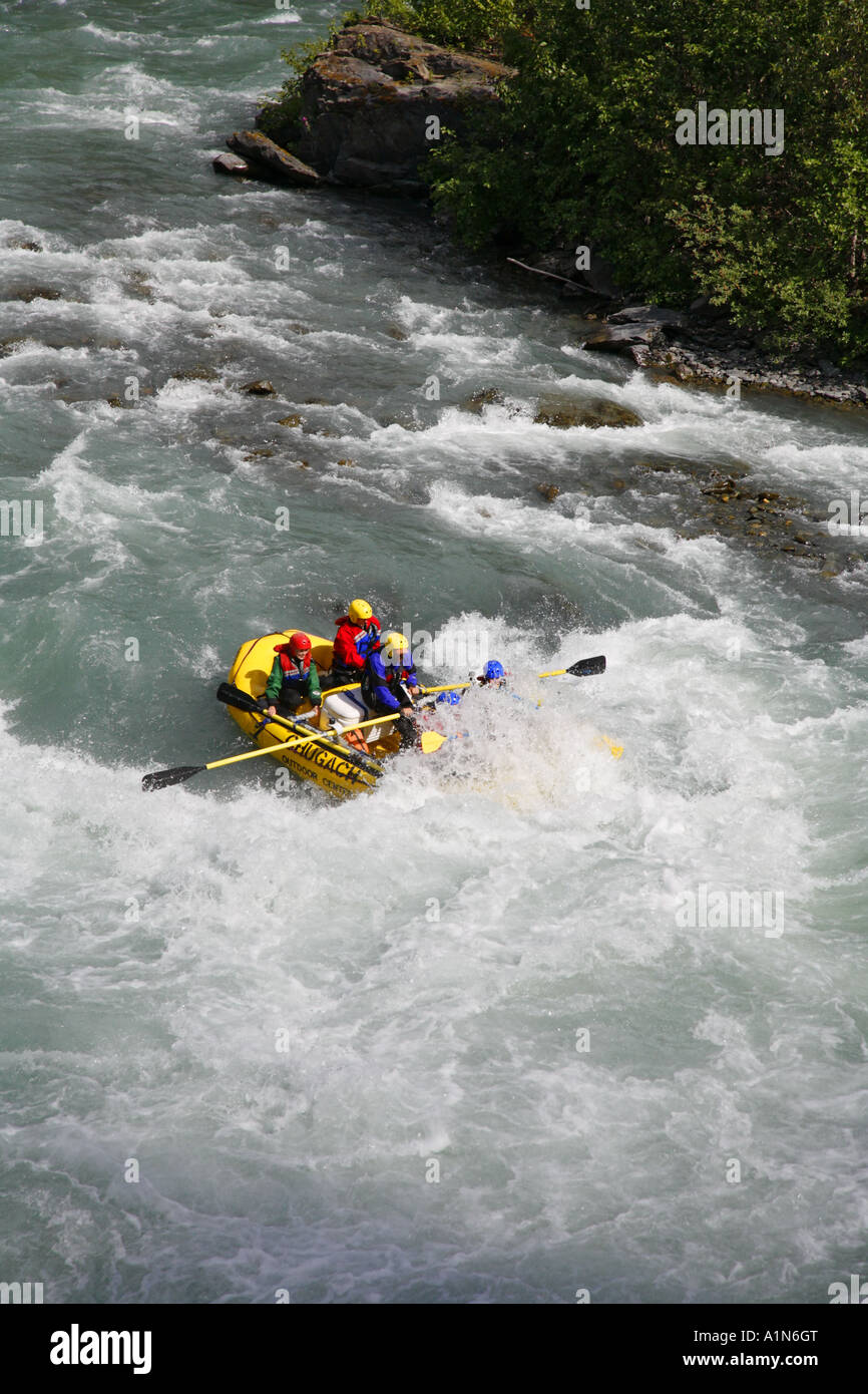 White Water Rafting Six Mile Creek Kenai Peninsula Chugach National ...