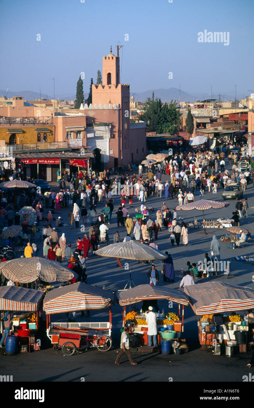 Morocco Marrakech Market Stock Photo - Alamy